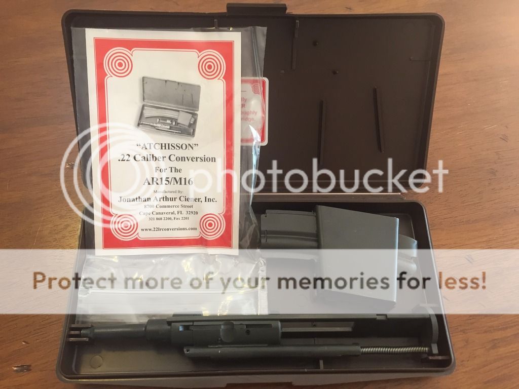 WTS Ciener 22LR conversion kit for AR15 - Calguns.net