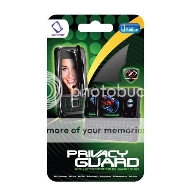 Capdase Privacy screen protector and case