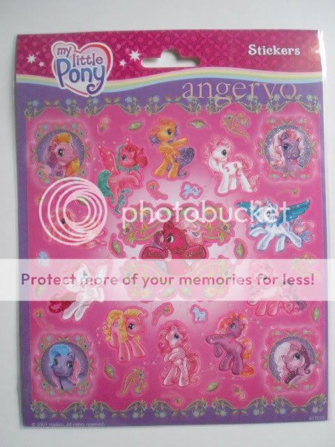 G2, G3 & G4 Stickers - Angervo's Pony Pages
